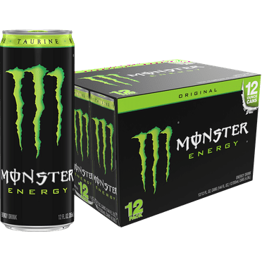 Monster Energy, Original - 4pk/16 fl oz Cans - Walmart.com