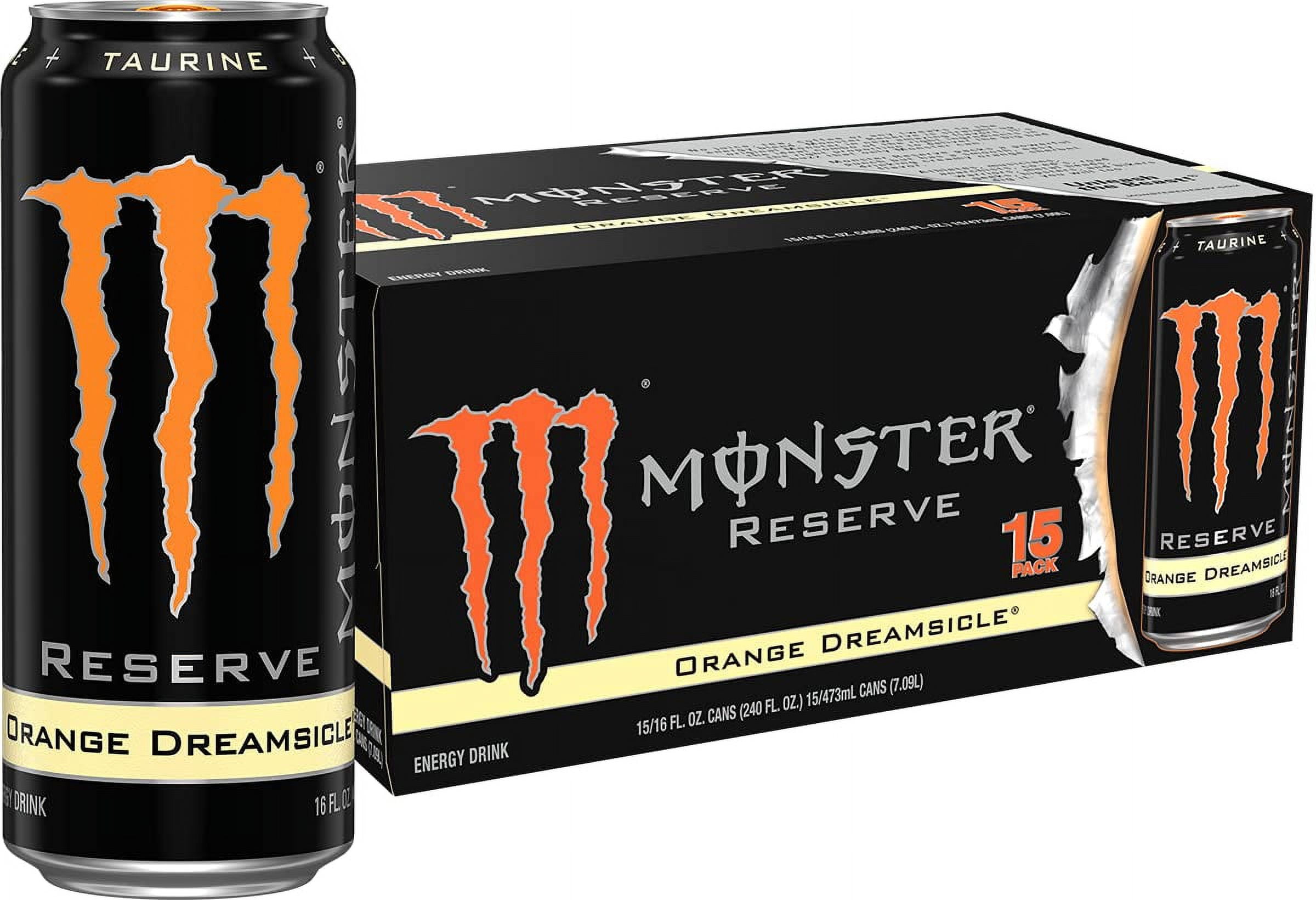 Monster Energy Reserve Orange Dreamsicle, Energy Drink, 16 Ounce (Pack ... Monster Energy Reserve Orange Dreamsicle, Energy Drink, 16 Ounce (Pack ...