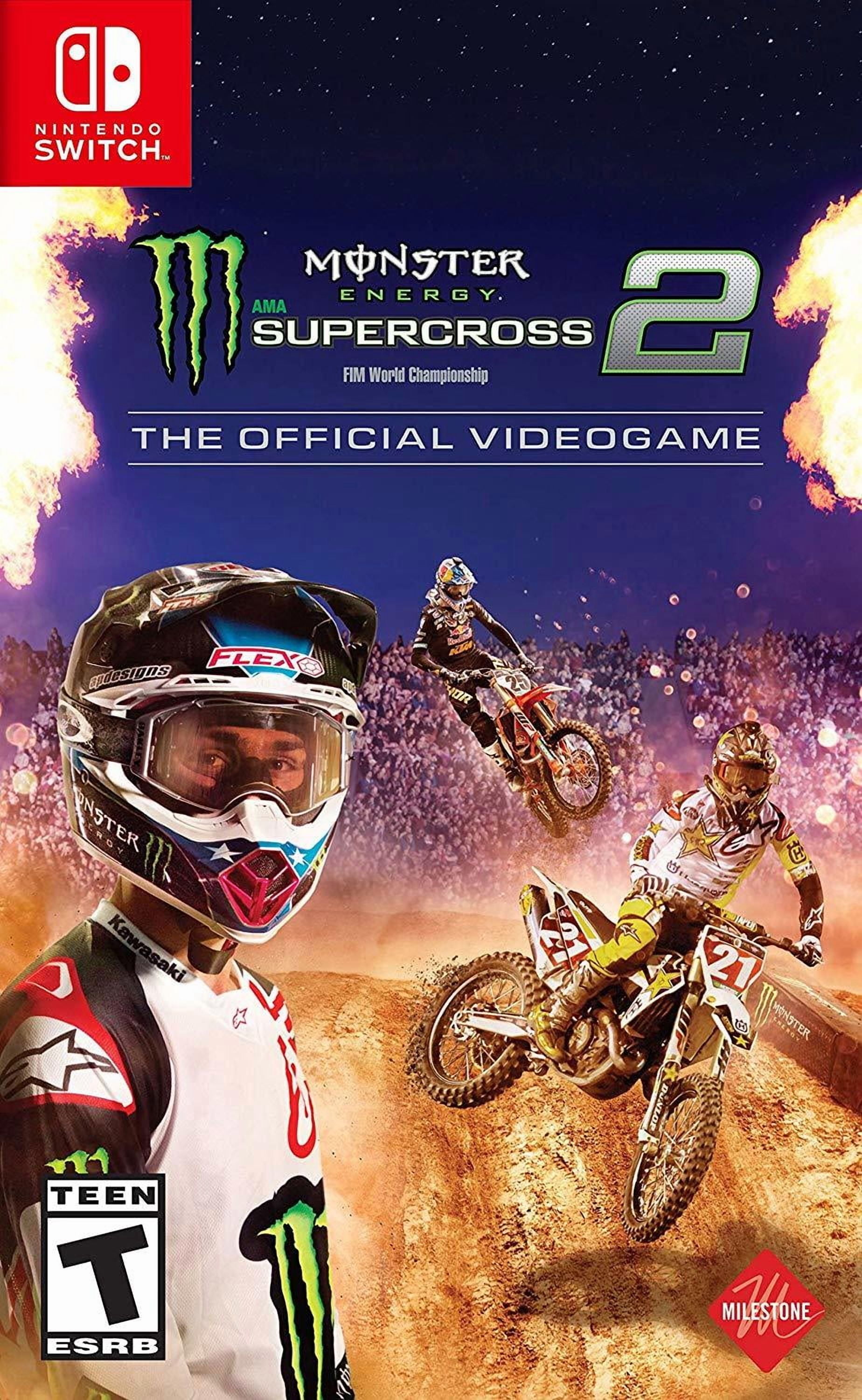 Square Enix MONSTER ENERGY SUPERCROSS, THE OFFICIAL VIDEOGAME 2 ...