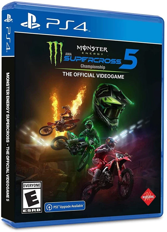 Monster Energy Supercross 5 - PlayStation 4 - Walmart.com