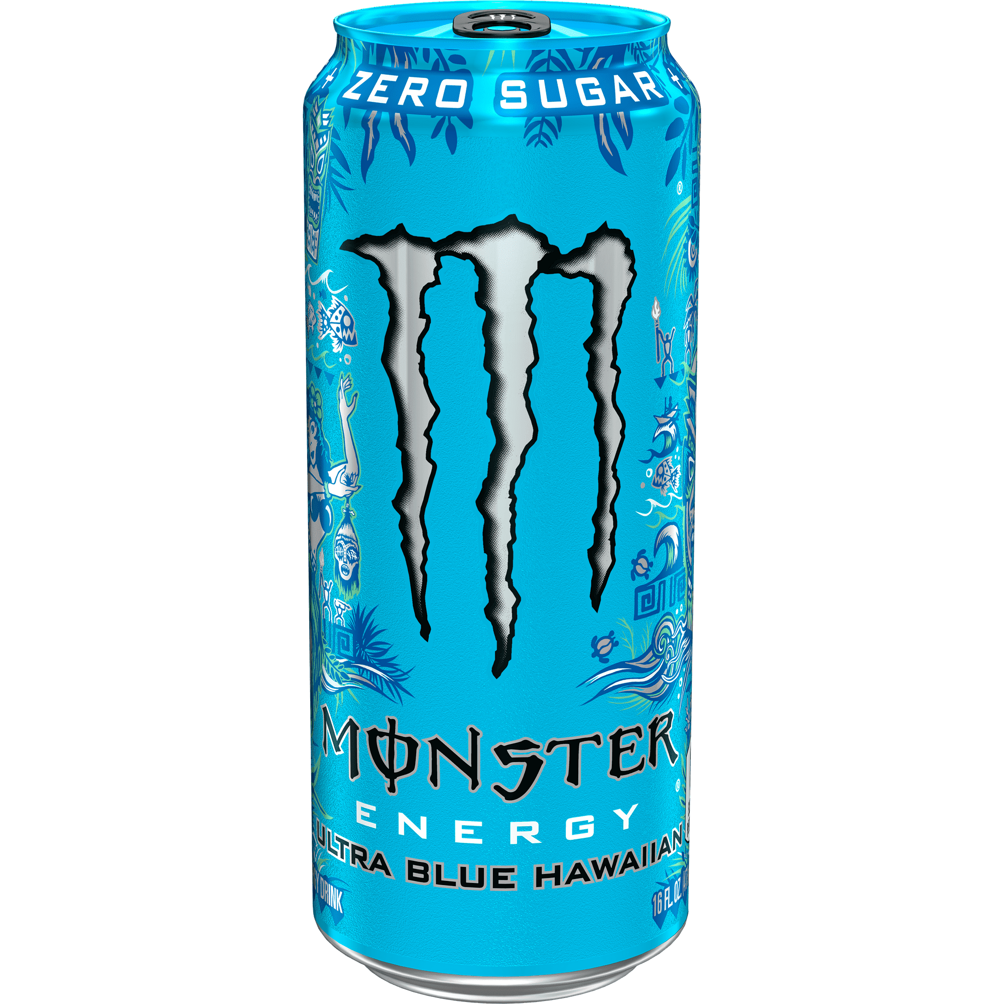 Monster Energy Ultra, Blue Hawaiian, Zero Sugar Energy Drink, 16 fl oz ...