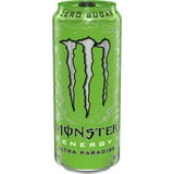 Monster Energy Ultra Paradise 16 Fl Oz Energy Drink with Kiwi Lime ...