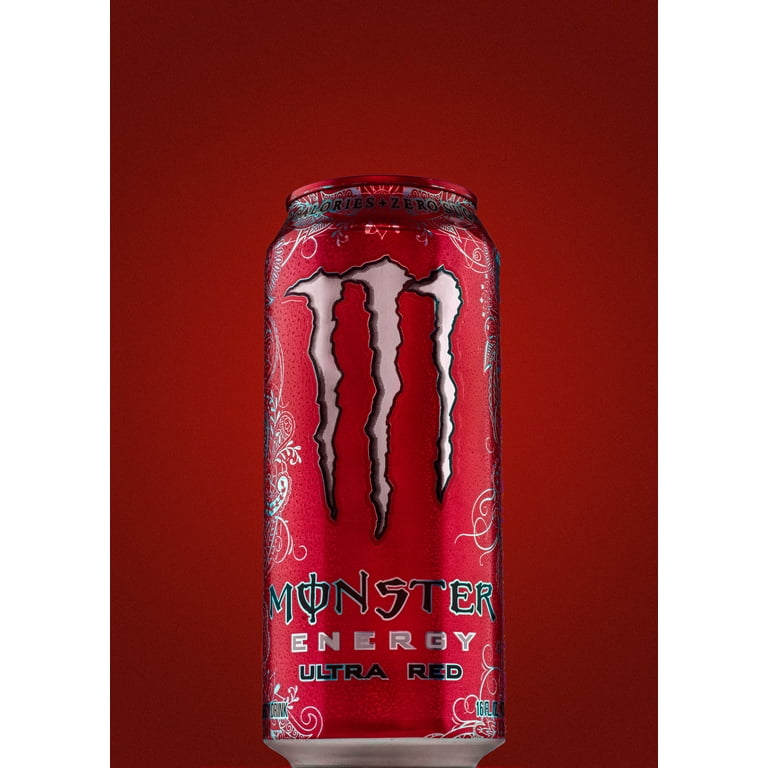 Logotipo Rojo De Monster Energy Ultra