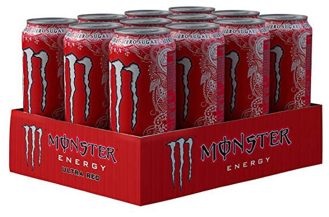MONSTER - ENERGY ULTRA RED (12x473ML) - Walmart.com
