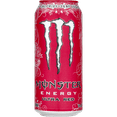 Monster Energy Ultra Red Zero Calorie, Zero Sugar Energy Drink, 16 Fl ...
