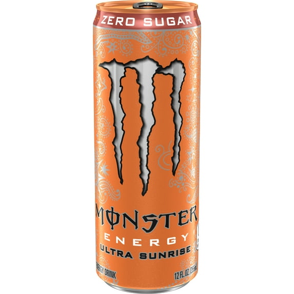 Monster Energy, Ultra Sunrise, 24 count, 12 fl oz - Walmart.com