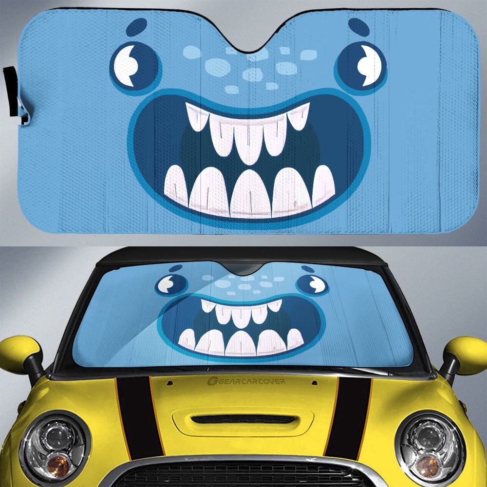 Monster Eyes Car Sunshade Custom Car Accessories, Car Windshield, Auto ...