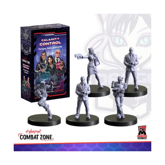 Monster Fight Club Danger Gals Gangers - Calamity Control New - Walmart.com