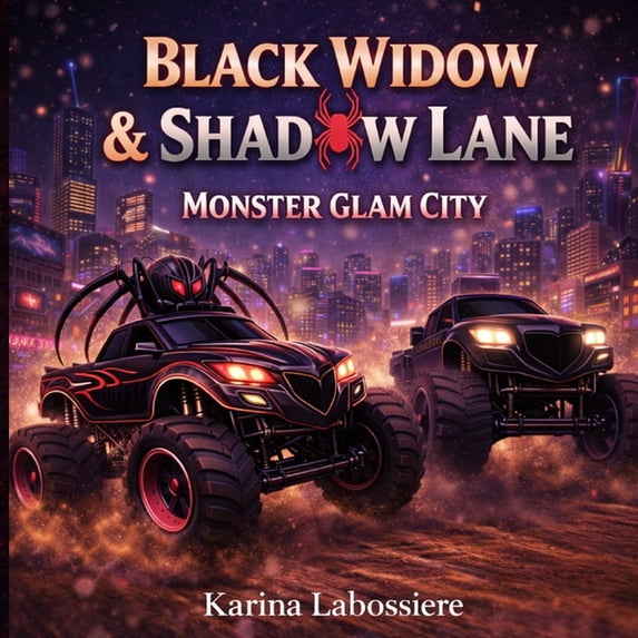 Monster Glam Black Widow & Shadow Lane: Monster Glam City, (Paperback ...