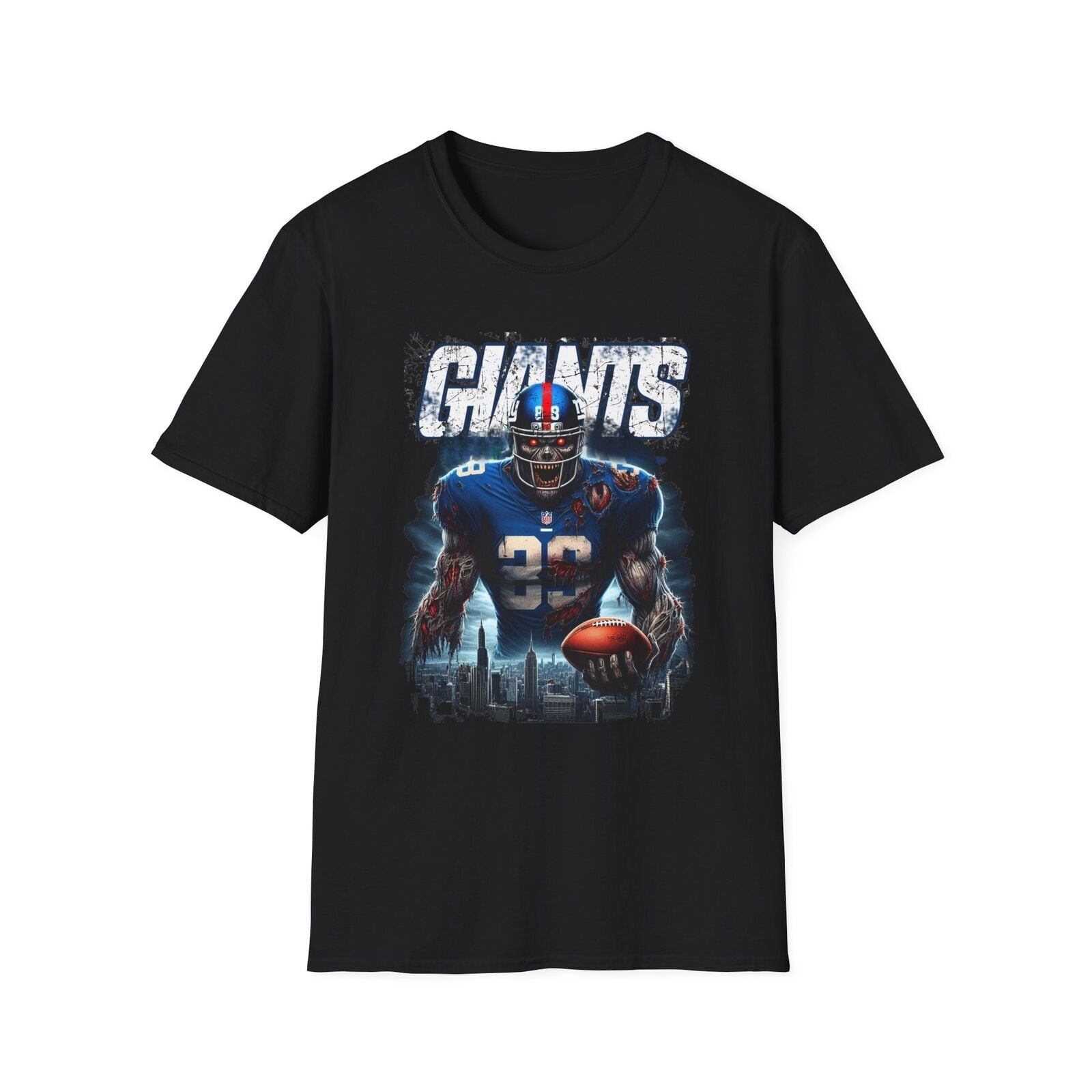 Monster Graphic Shirt - Retro Football Fan Apparel - Walmart.com