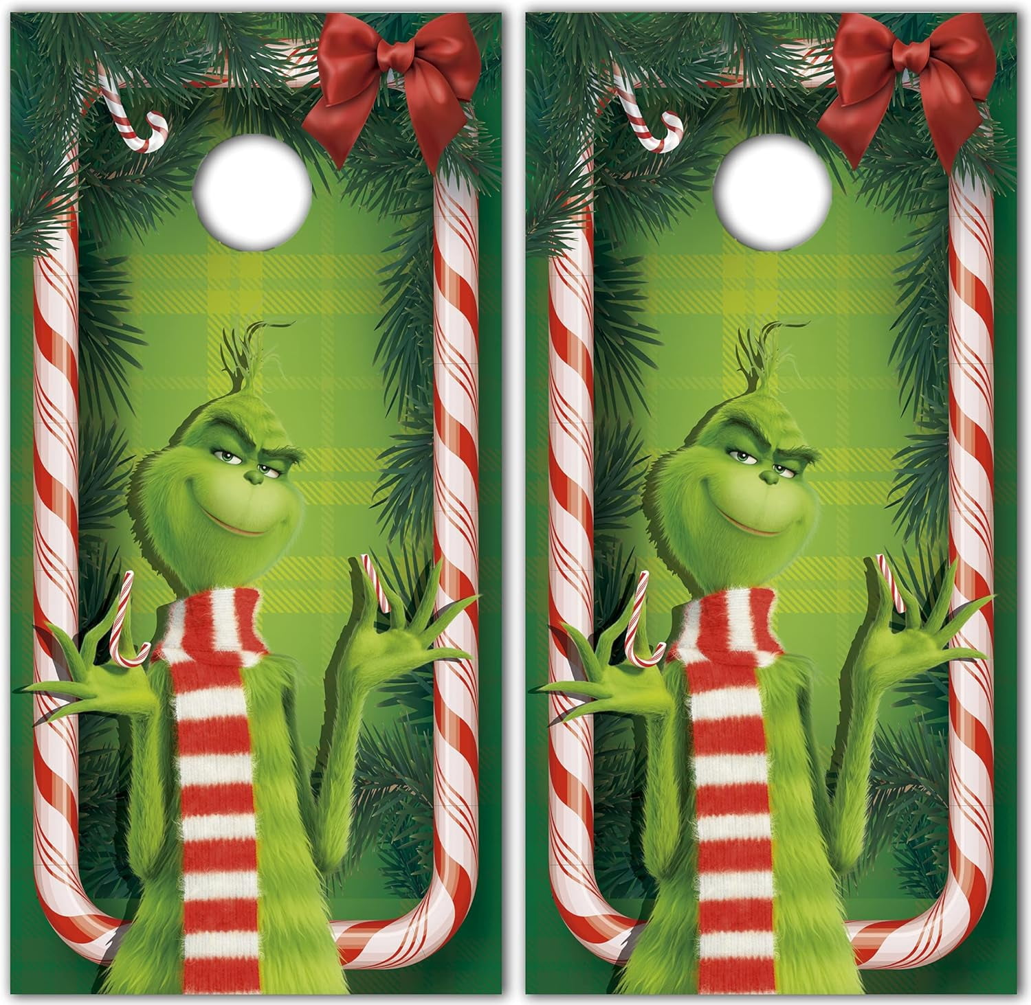 Monster Green Custom Cornhole Wraps Decal Sticker 3D Texture Single ...