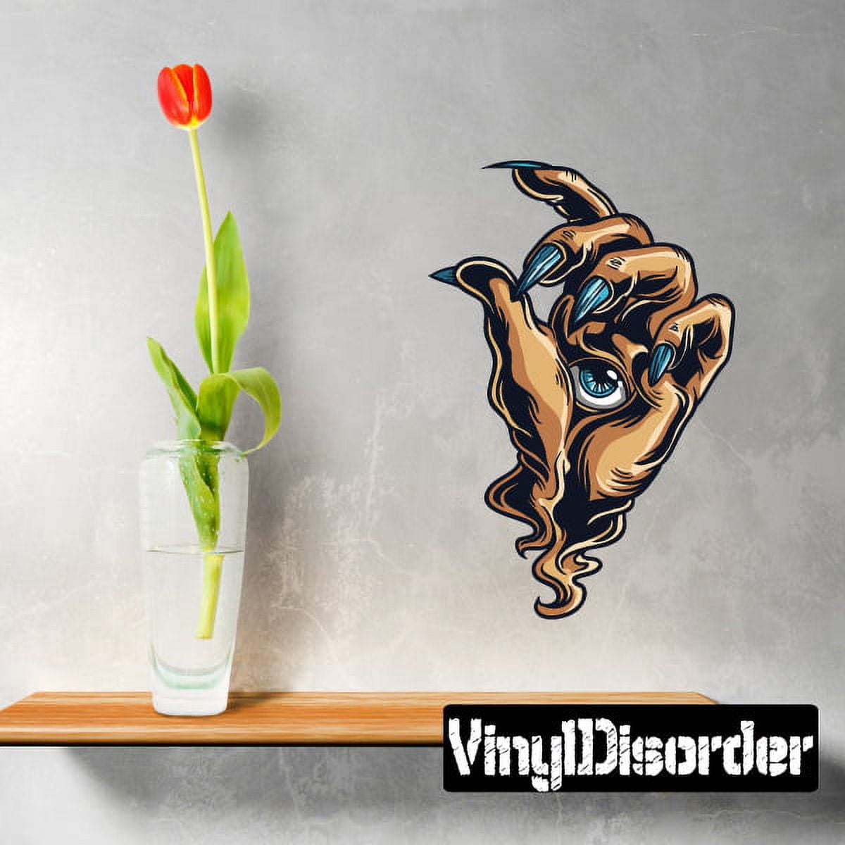 Monster Hand Wall Decal - Vinyl Car Sticker - Uscolor005 - 25 Inches ...