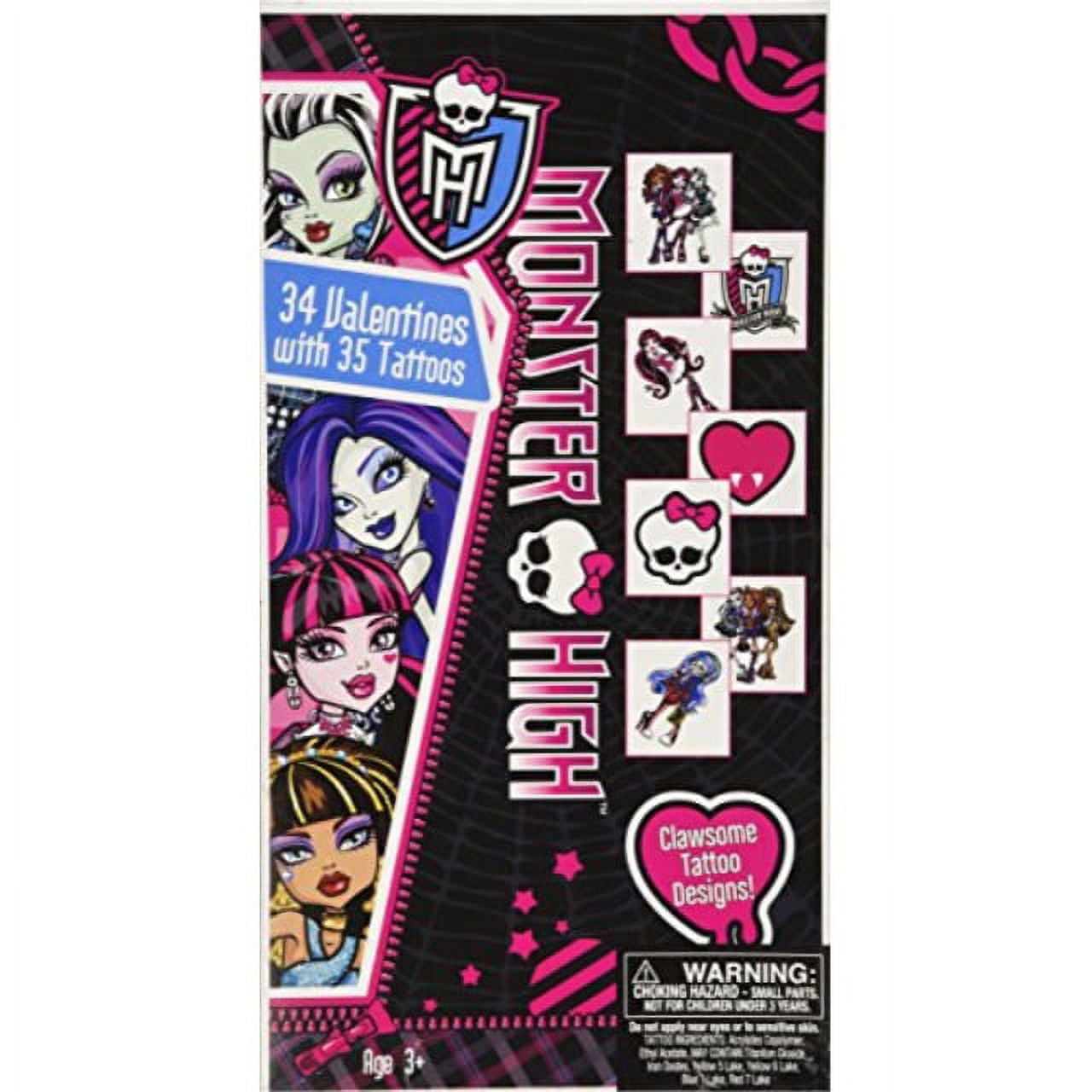 Monster High Tattoo Designs