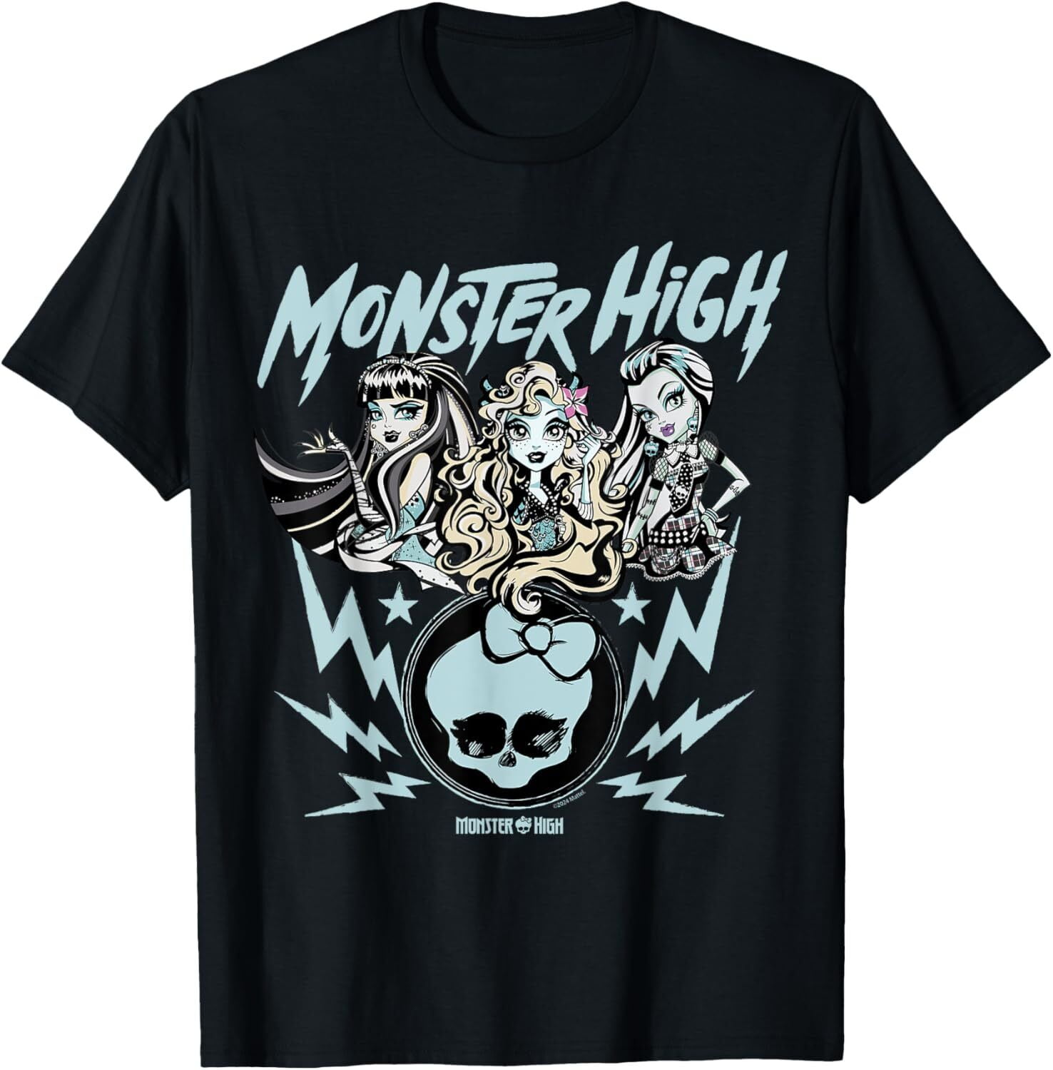 Monster High Alumni - Rock Poster Lagoona Cleo Frankie Stein T-Shirt ...