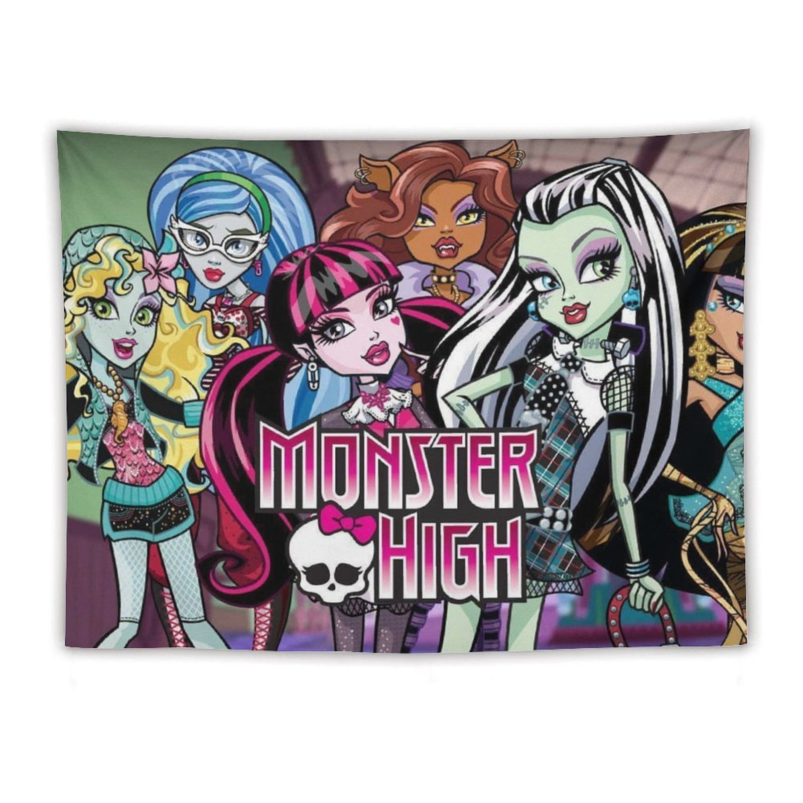 Monster High Animation Tapestry Luxury Wall Hanging Tapestries Gift ...