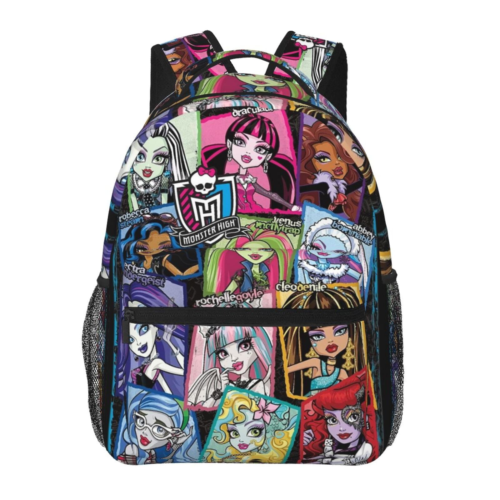 Monster High Backpack All Over Print Casual School Laptop Bags ...