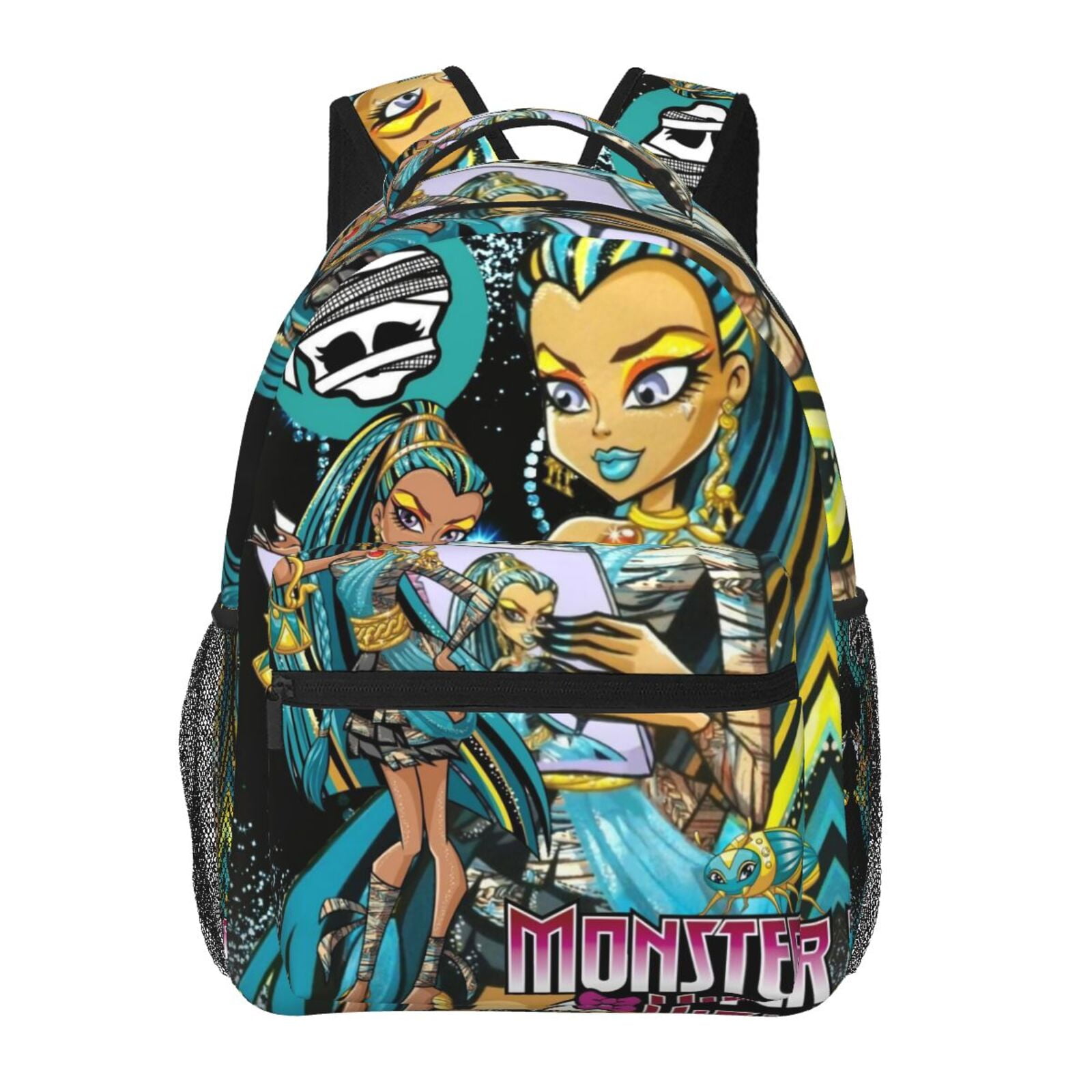 Monster High Backpack All Over Print Casual School Laptop Bags ...