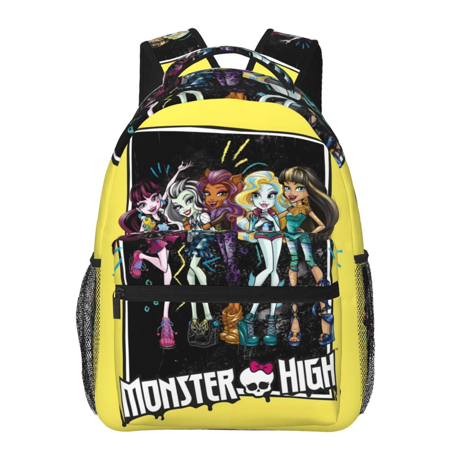 Monster High Backpack Lightweight Bookbag Casual Daypack For Women Men ...