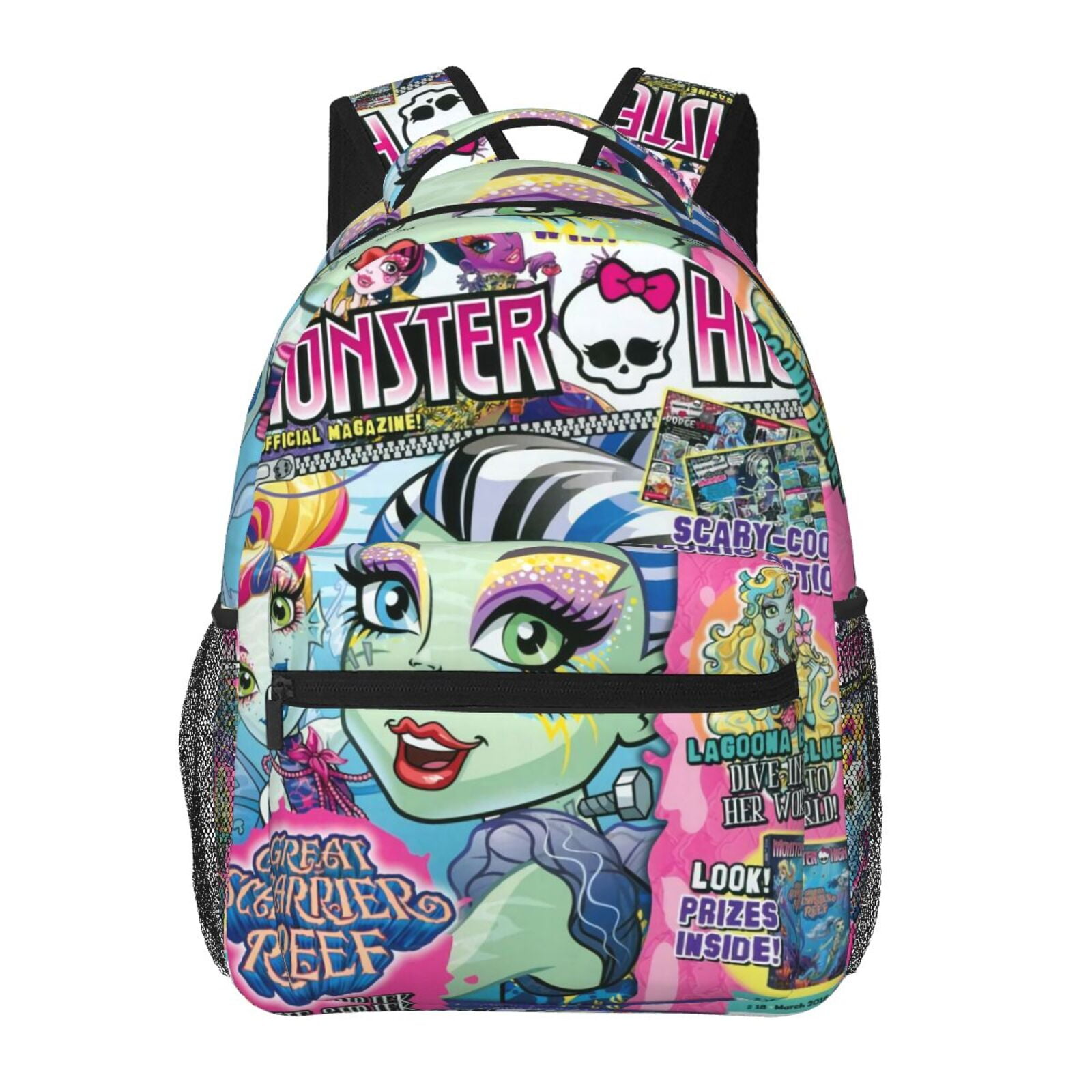 Monster High Backpack for School, Travel, & Work – Classic Casual ...