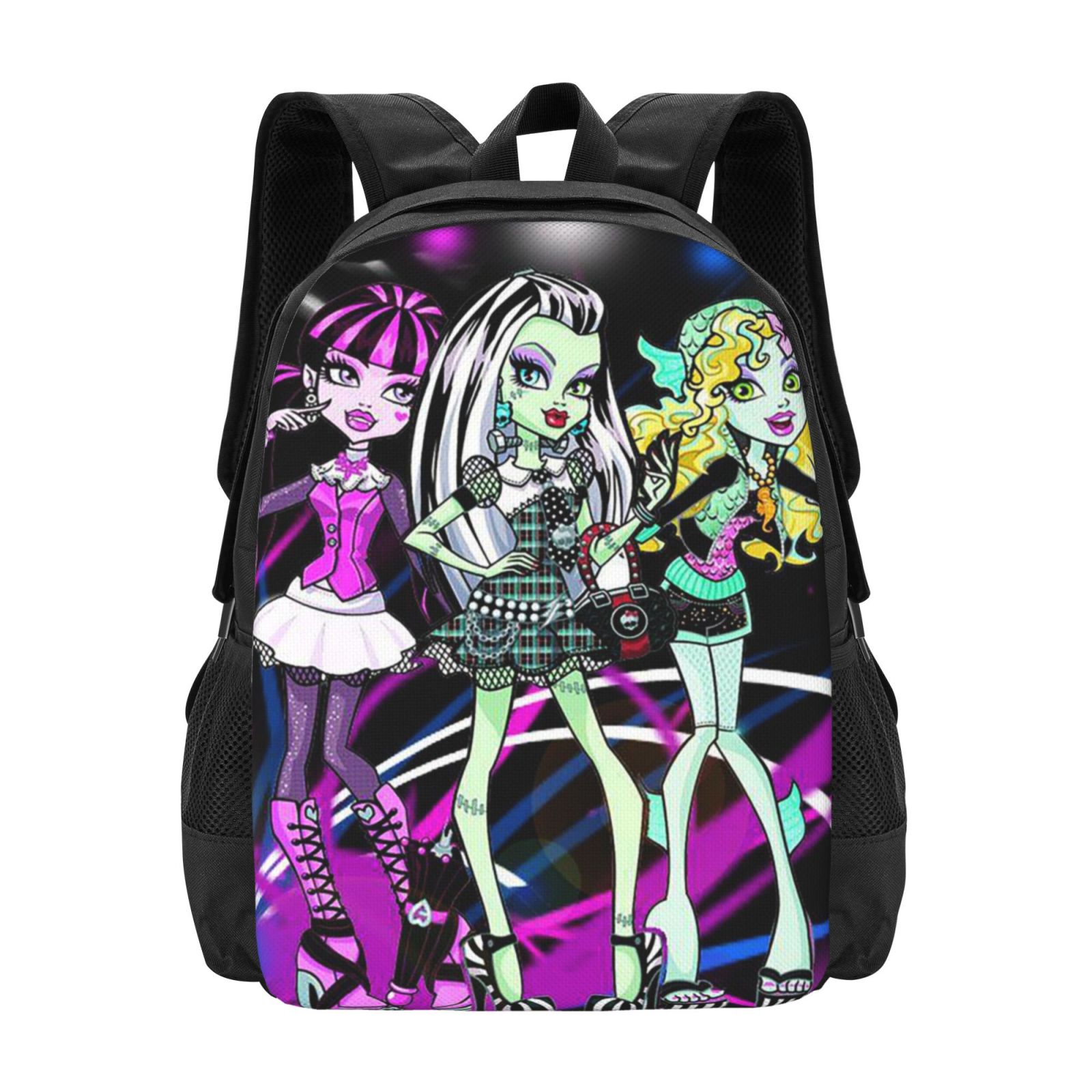 Monster High Backpacks School Bag Bookbag Casual Daypack Backpacks For ...