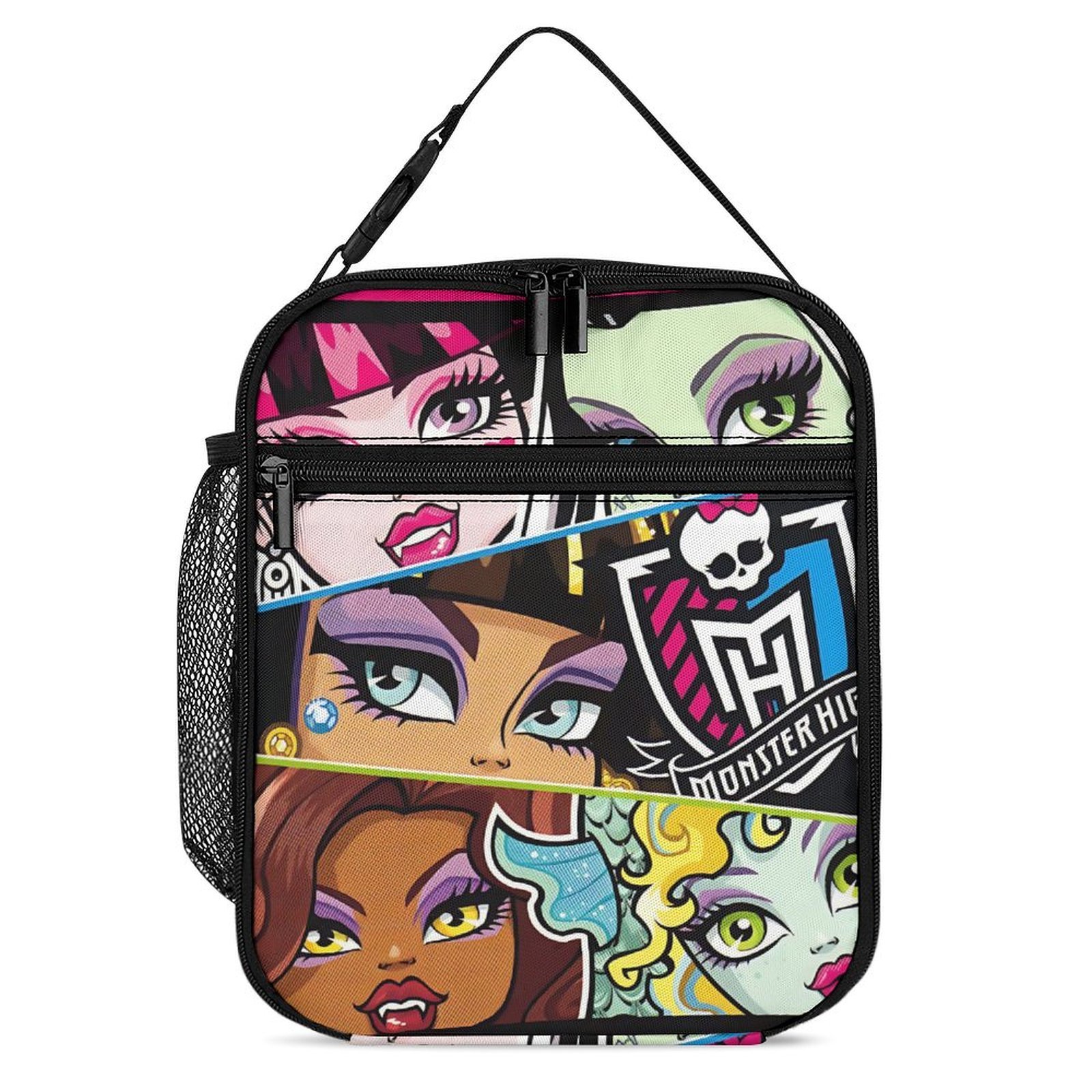 Monster High Bag (5)Anime Theme Insulated Lunch Tote - Portable and ...