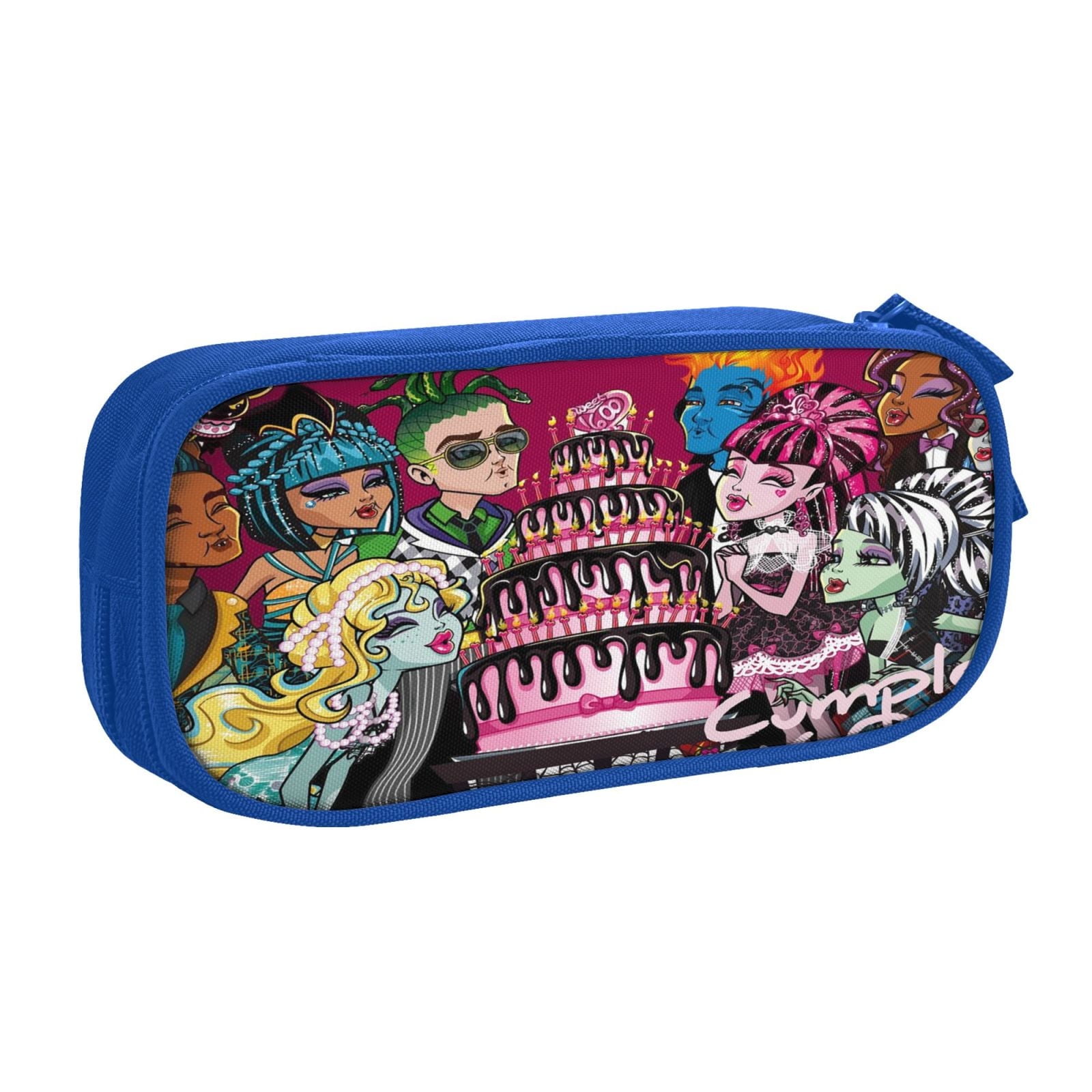 Monster High Big Capacity Pencil Case Bag with Zipper, Aesthetic Pencil ...