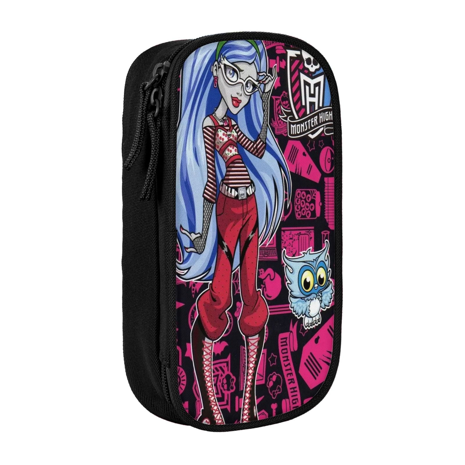 Monster High Big Capacity Pencil Case Bag with Zipper, Aesthetic Pencil ...