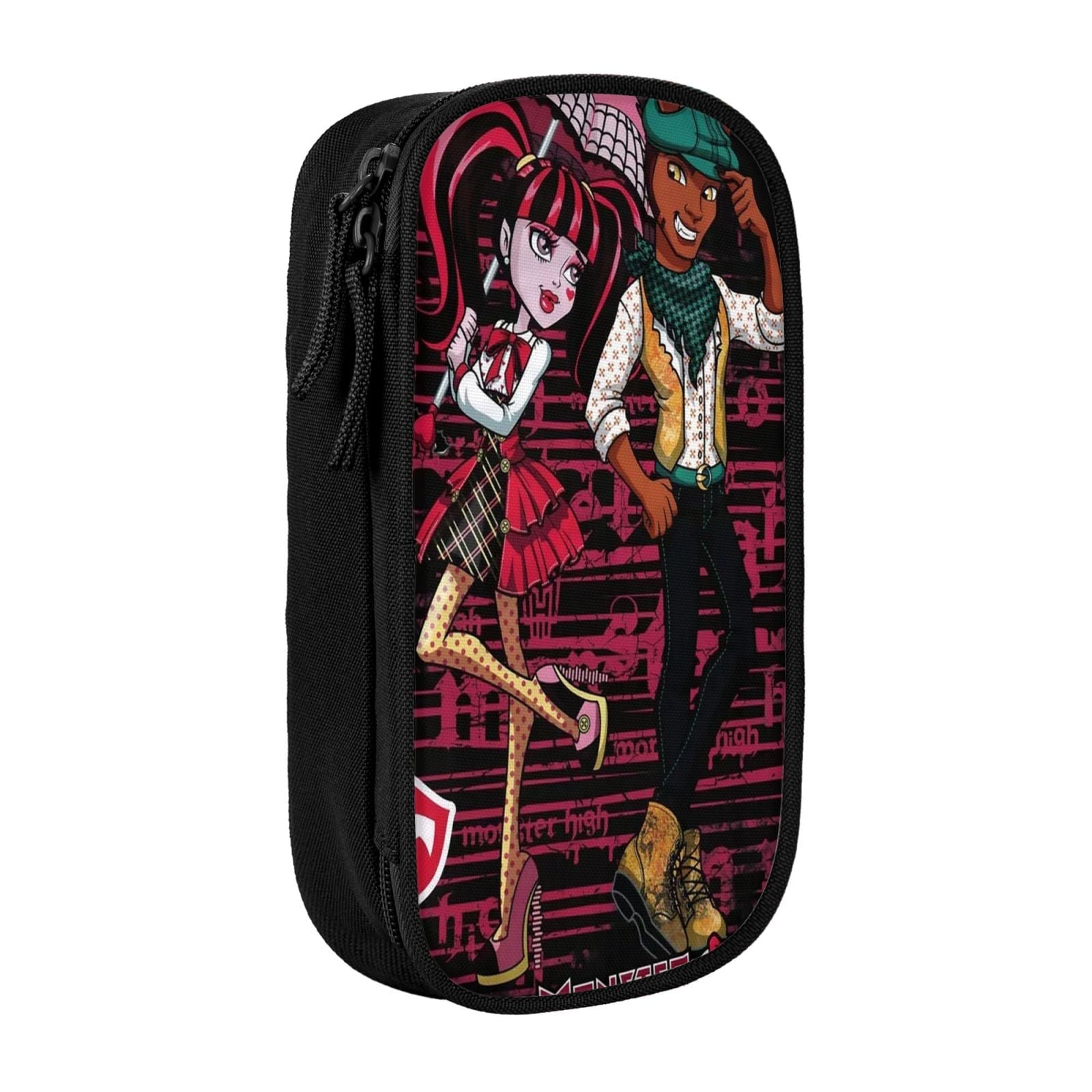 Monster High Big Capacity Pencil Case Bag with Zipper, Aesthetic Pencil ...