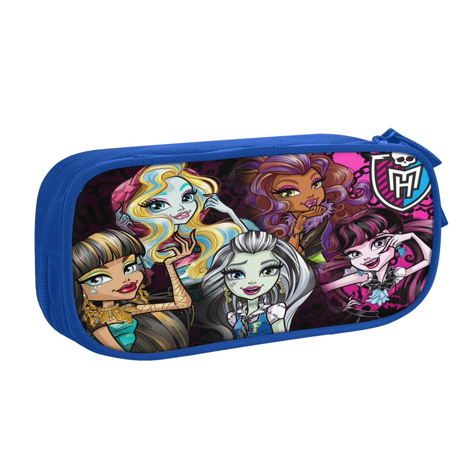 Monster High Big Capacity Pencil Case Bag with Zipper, Aesthetic Pencil ...