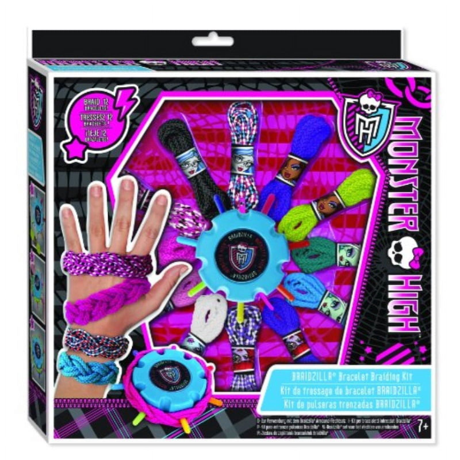 Monster High Braidzilla Bracelet Braiding Kit - Walmart.com