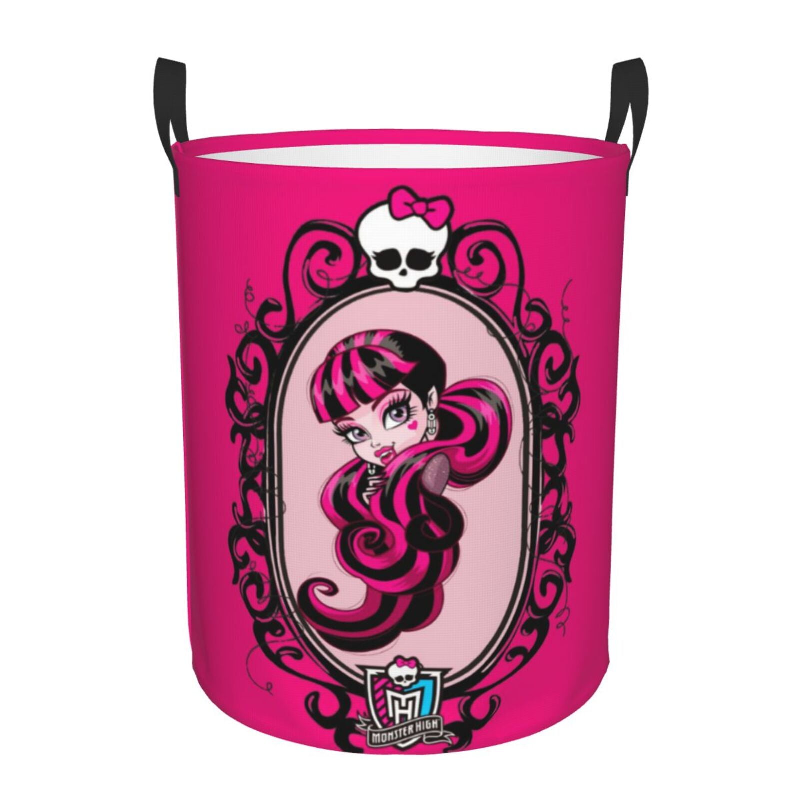 Monster High Circular Hamper With Handle Storage Basket Circular ...