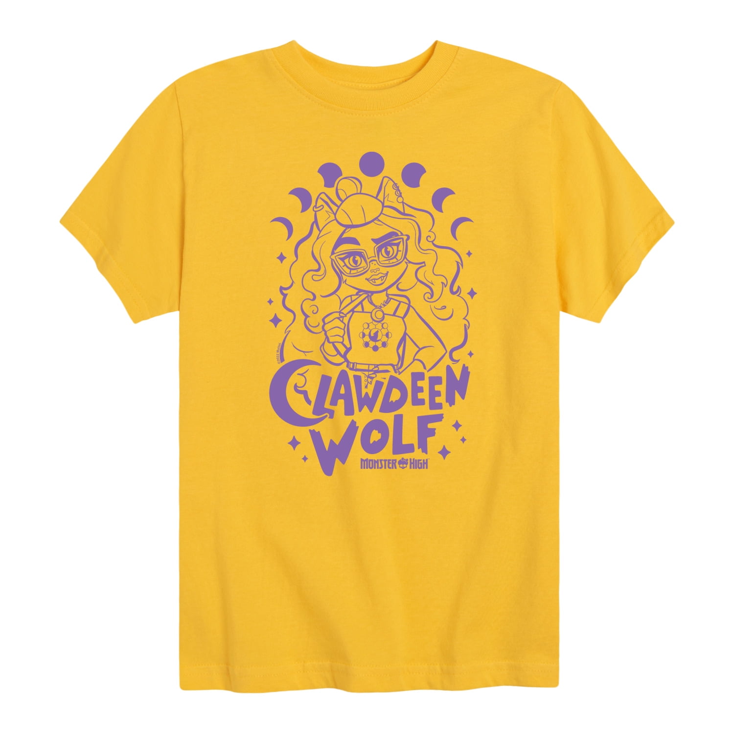 Monster High - Clawdeen Wolf Moon Phases - Toddler And Youth Short ...