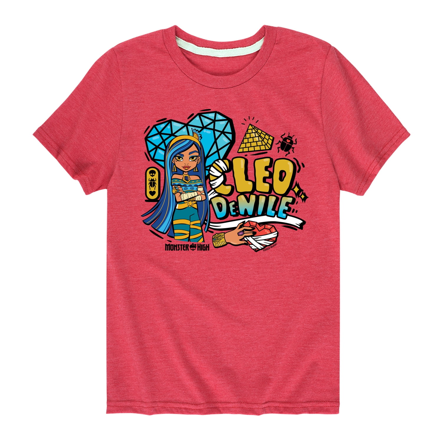 Monster High - Cleo Denile - Toddler And Youth Short Sleeve Graphic T ...