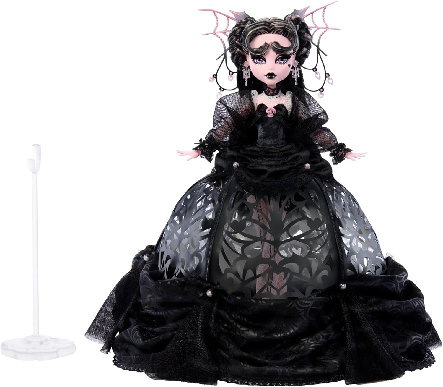 Walmart Exclusive: Monster High Draculaura Vampire Heart Doll with Gothic Gown and Accessory ...