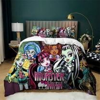 3 Pieces Cartoon Soft Duvet Cover Set Ben 10 Comforter Set Lightweight ...