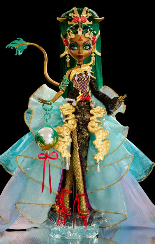 Monster High, Fang Vote Jinafire Long Doll, 11 inch, Rising from Water ...