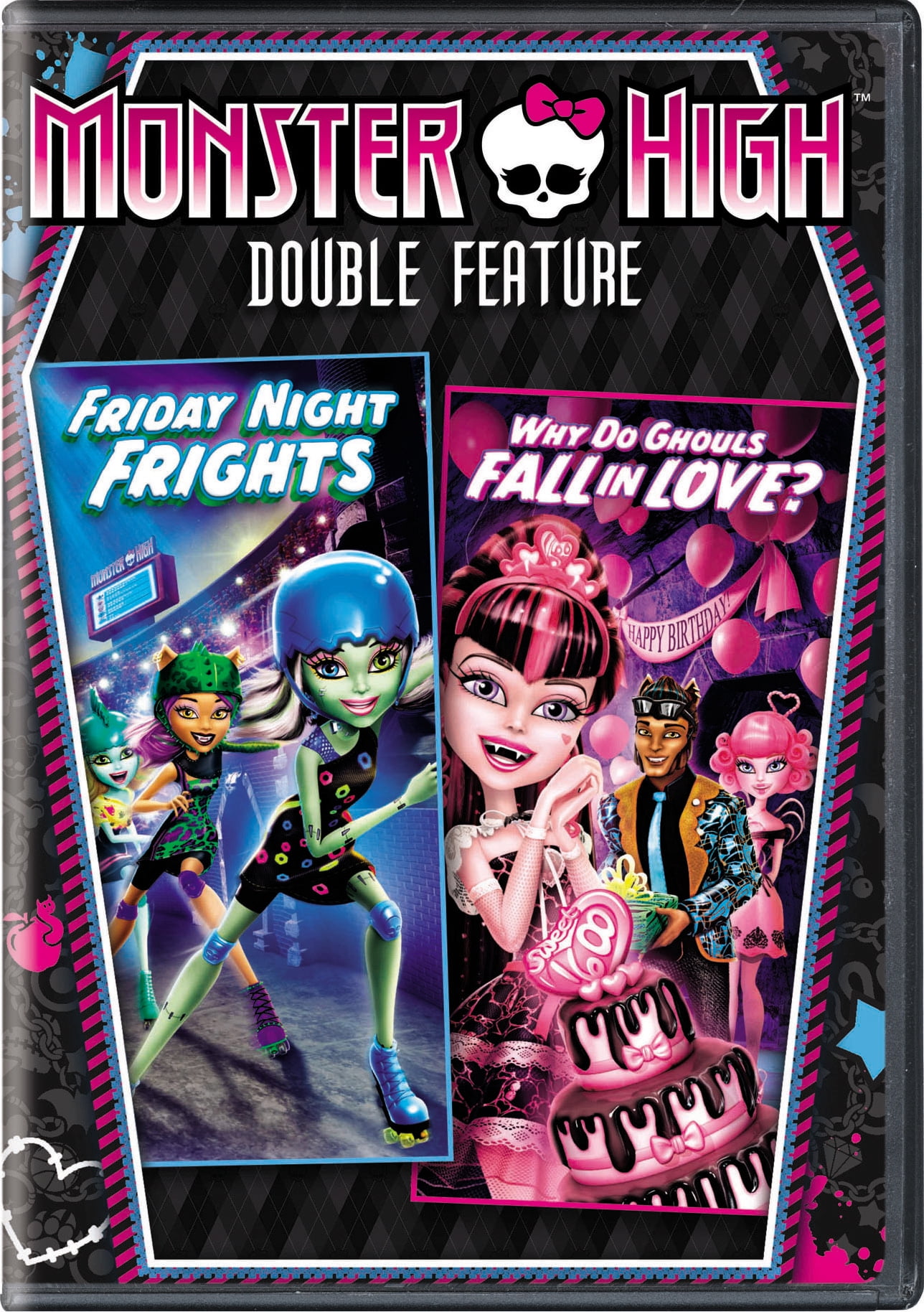 Monster High Movies: Friday Night Frights & Why Do Ghouls Fall in Love ...