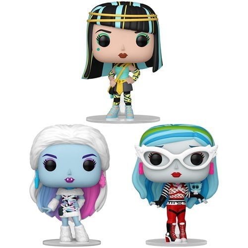 Monster High Funko Pop! Retro Toys - Set of 3 (117, 154, and 155 ...