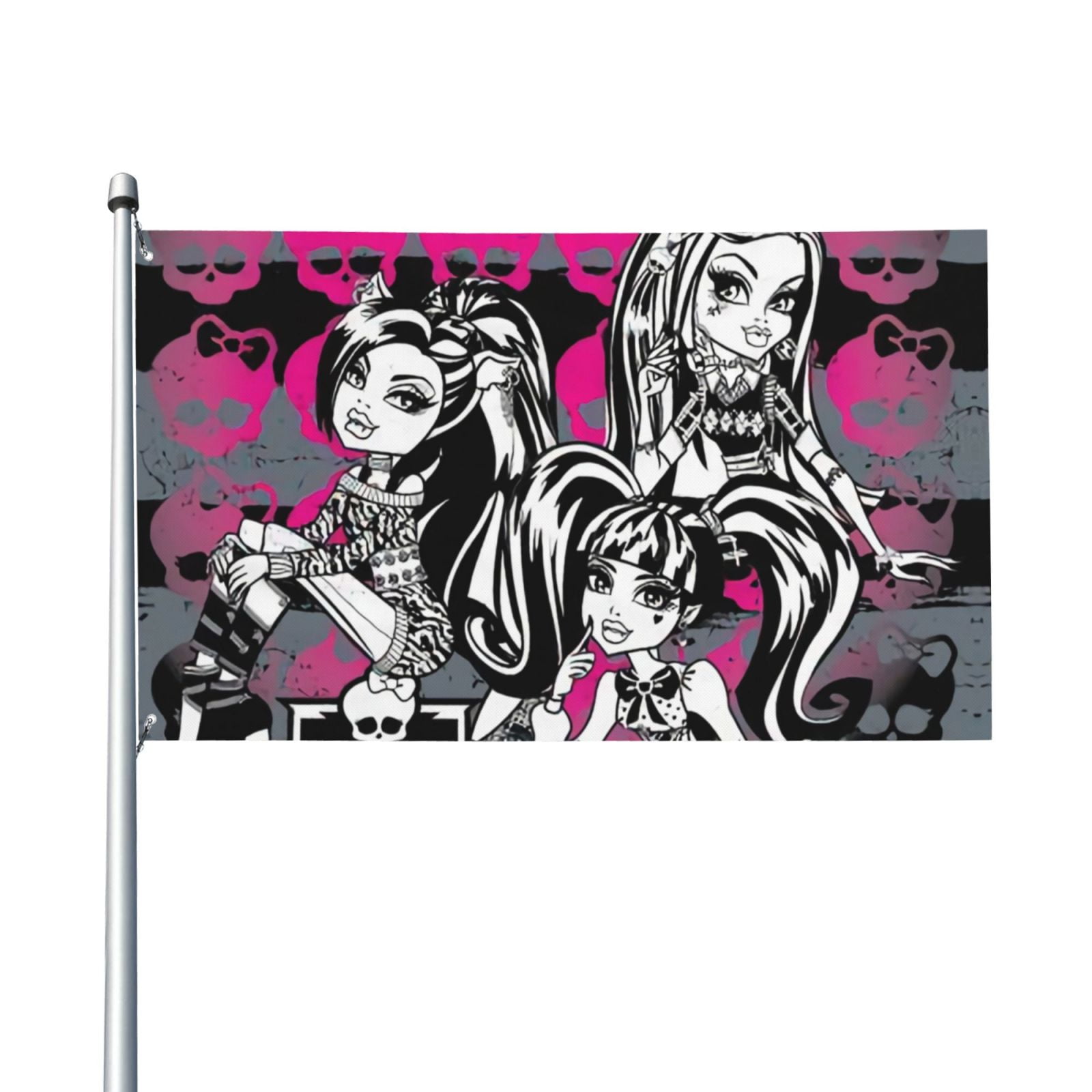 Monster High Garden Flag 3x5 Feet Indoor Decoration Flag Outdoor ...