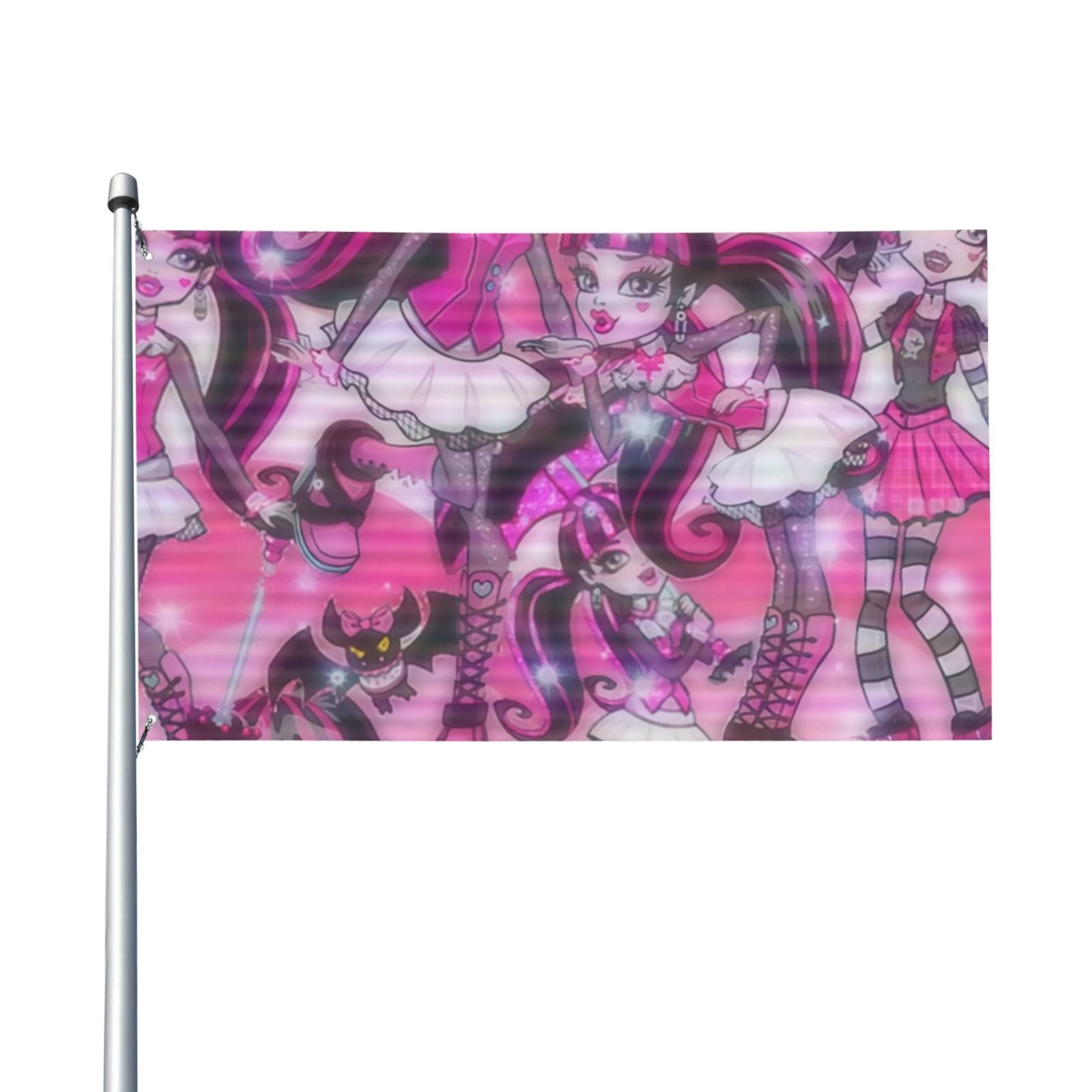 Monster High Garden Flag 3x5 Feet Indoor Decoration Flag Outdoor ...