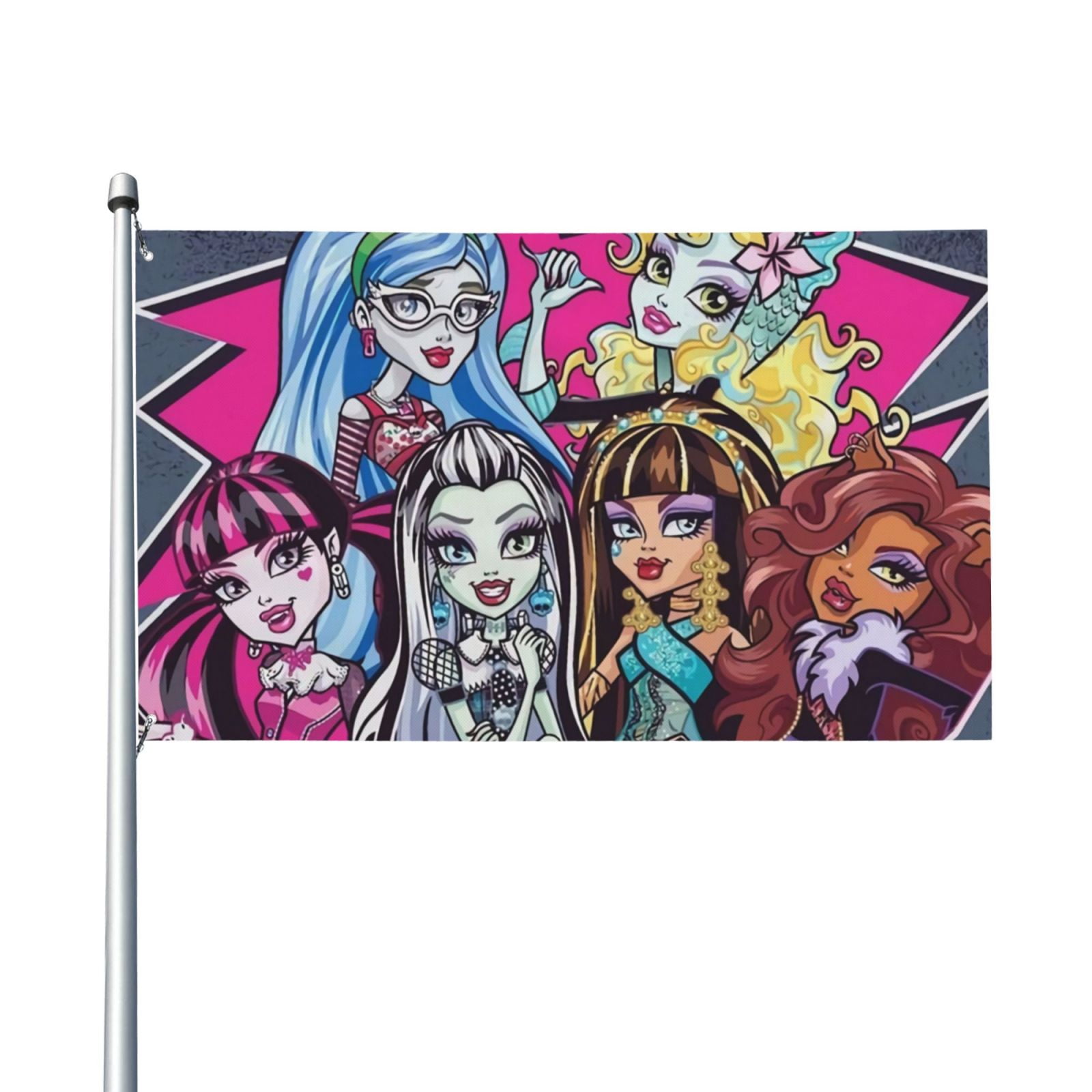 Monster High Garden Flag 3x5 Feet Indoor Decoration Flag Outdoor ...