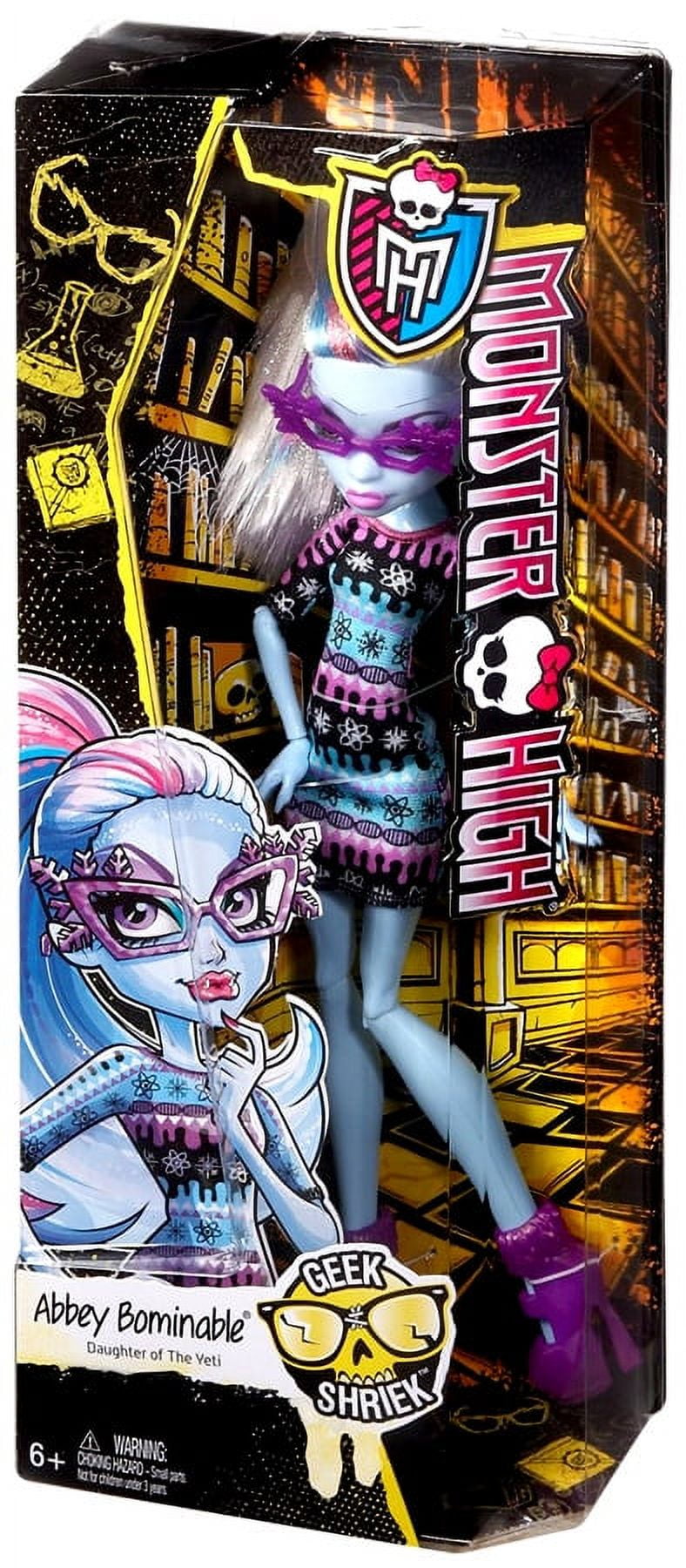 Monster High Geek Shriek Abbey Bominable 10.5" Doll - Walmart.com