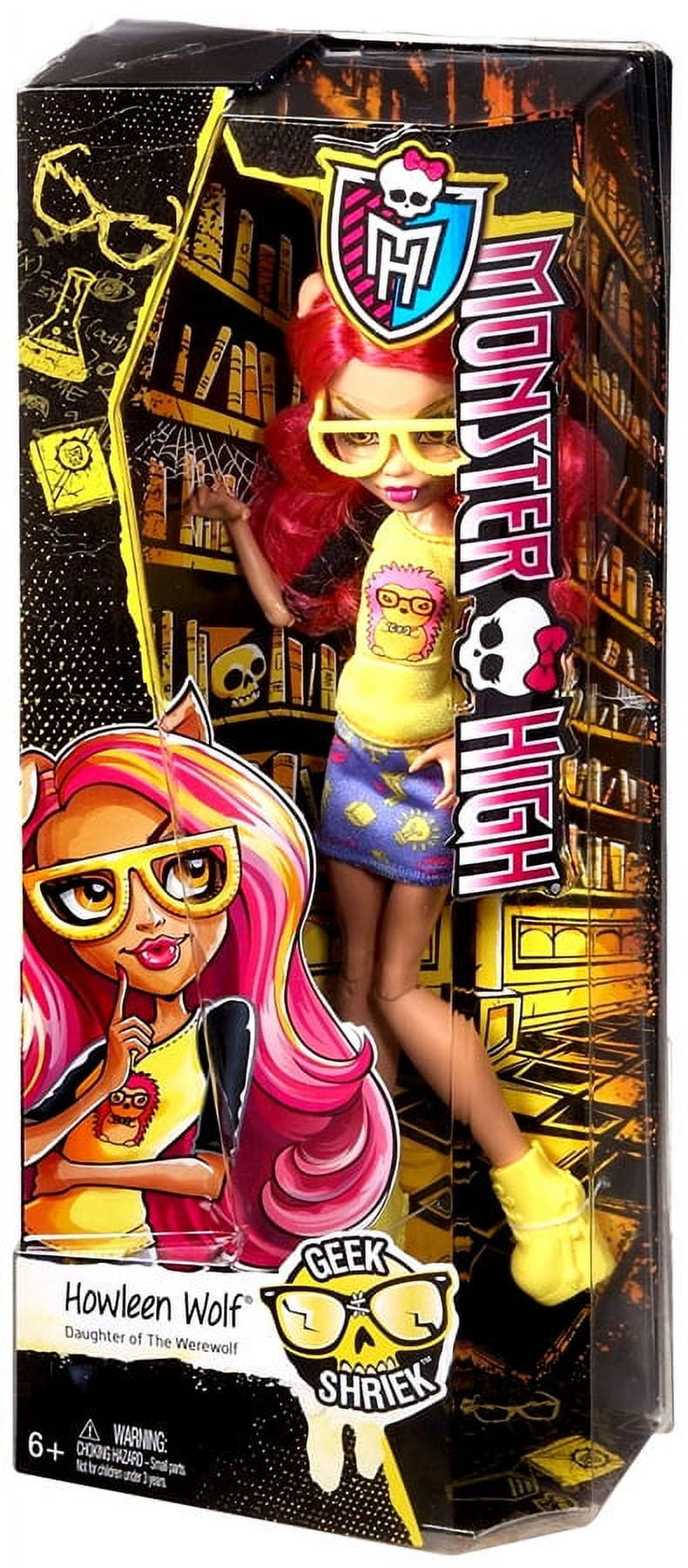 Monster High Geek Shriek Howleen Wolf 10.5" Doll - Walmart.com