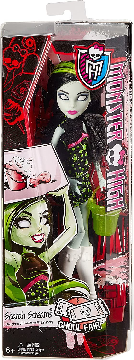 Monster High Ghoul Fair Scarah Screams Doll 2014 Mattel CHW73 - Walmart.com