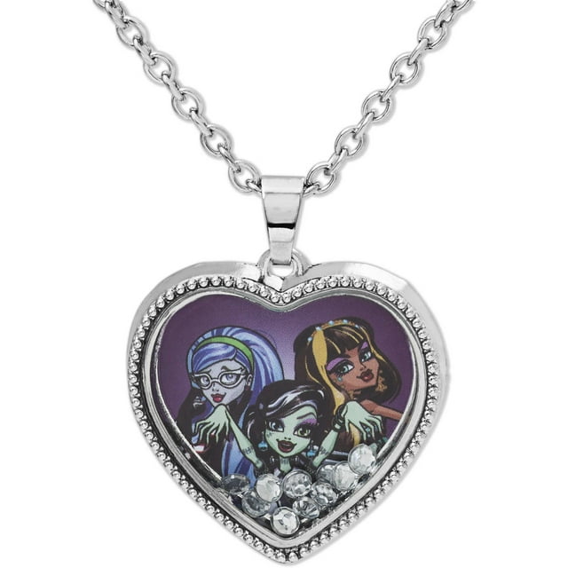 Monster High Girl's Heart Shaker Necklace - Walmart.com