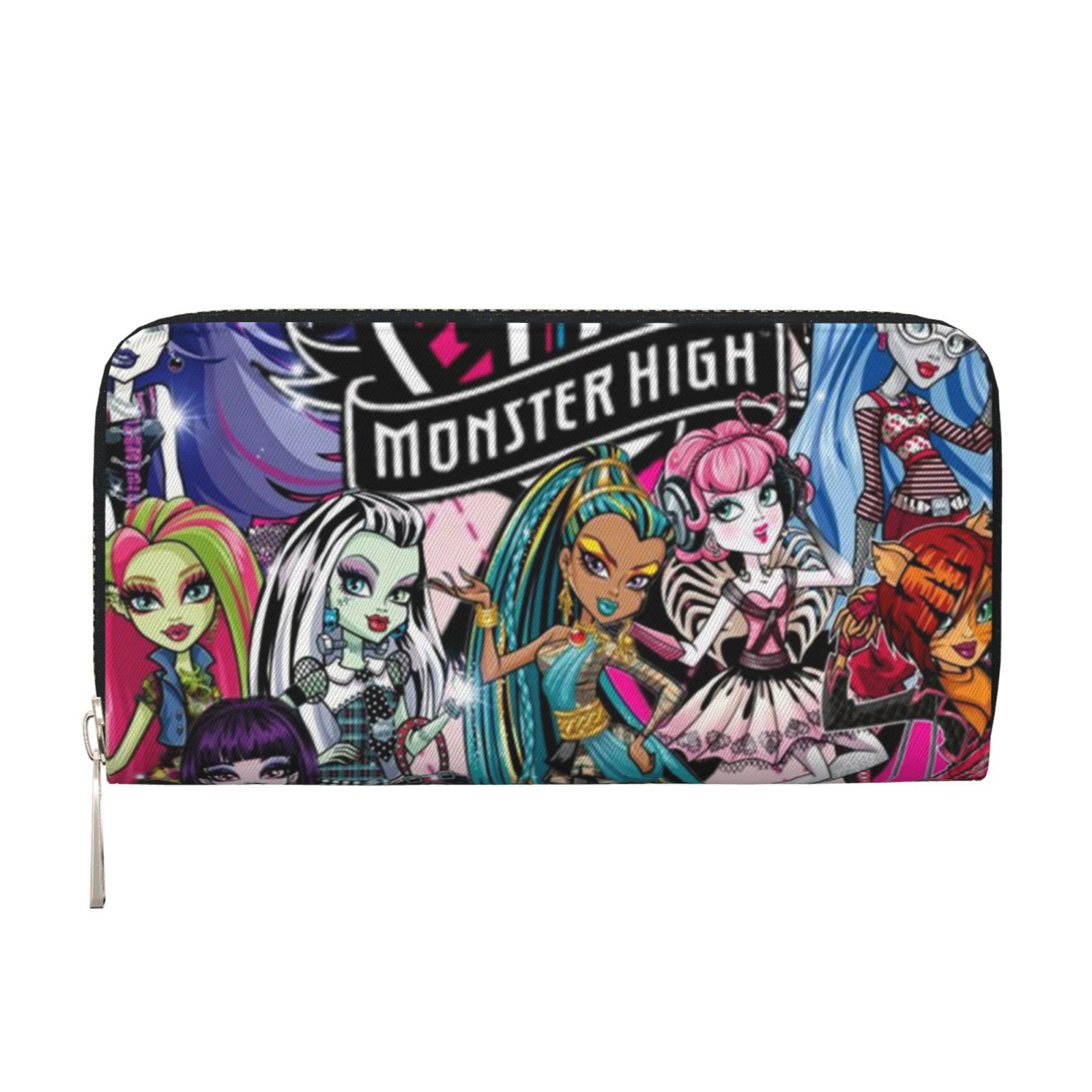 Monster High Hand Wallet Card Bag Leather Long Wallet Handbag PU Clutch ...