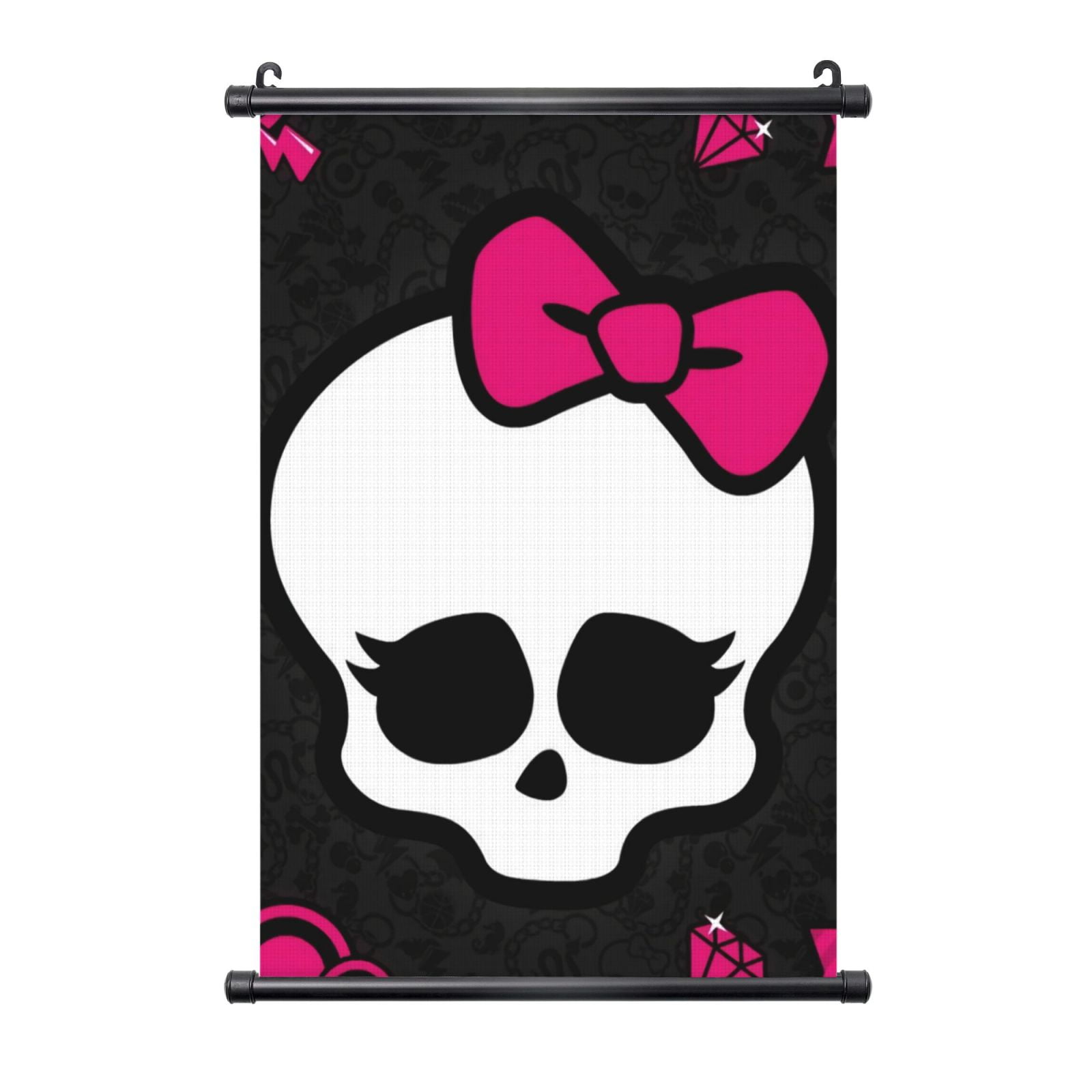 Monster High Hanging Poster, Black Plastic Shaft Wall Hanging Posters ...