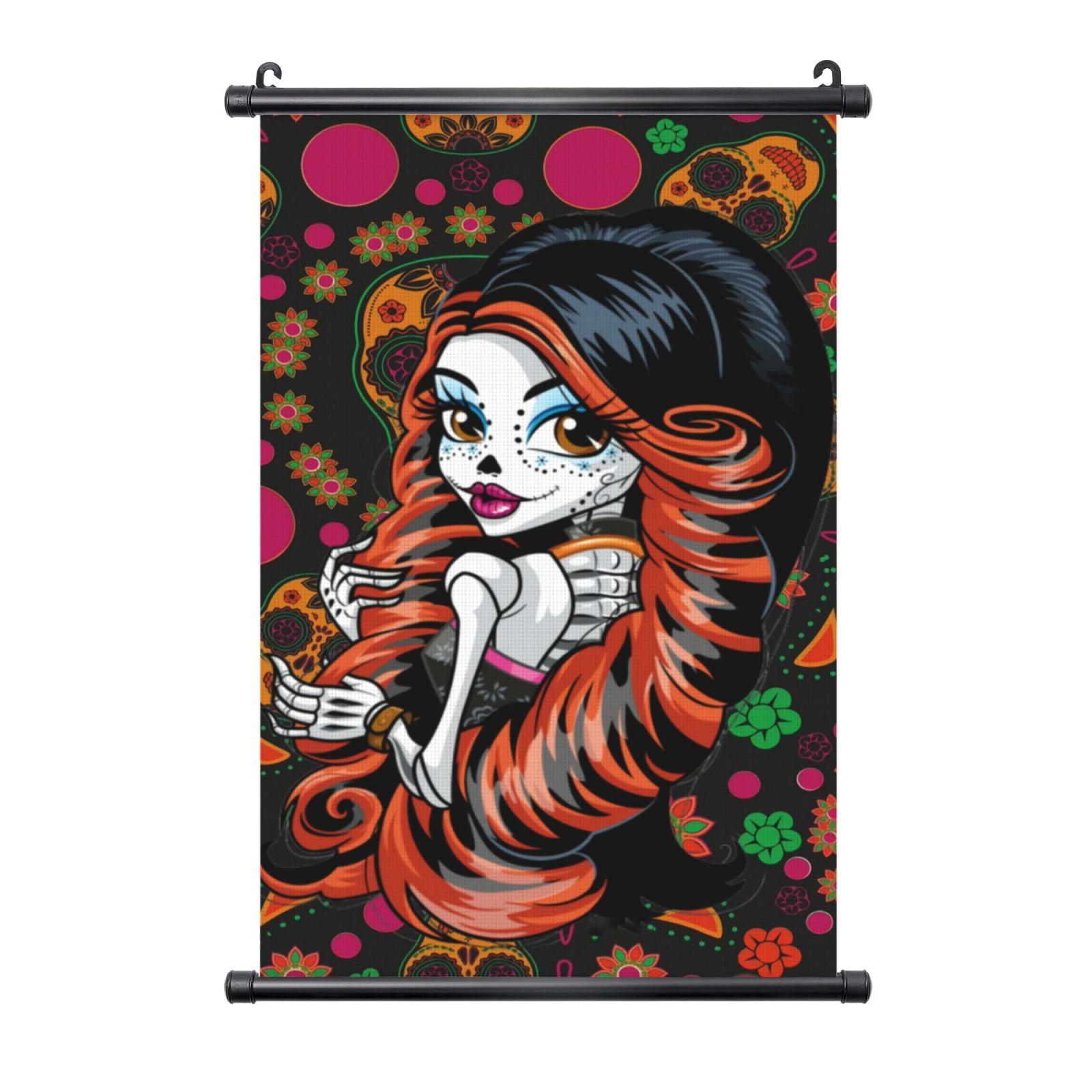 Monster High Hanging Poster, Black Plastic Shaft Wall Hanging Posters ...