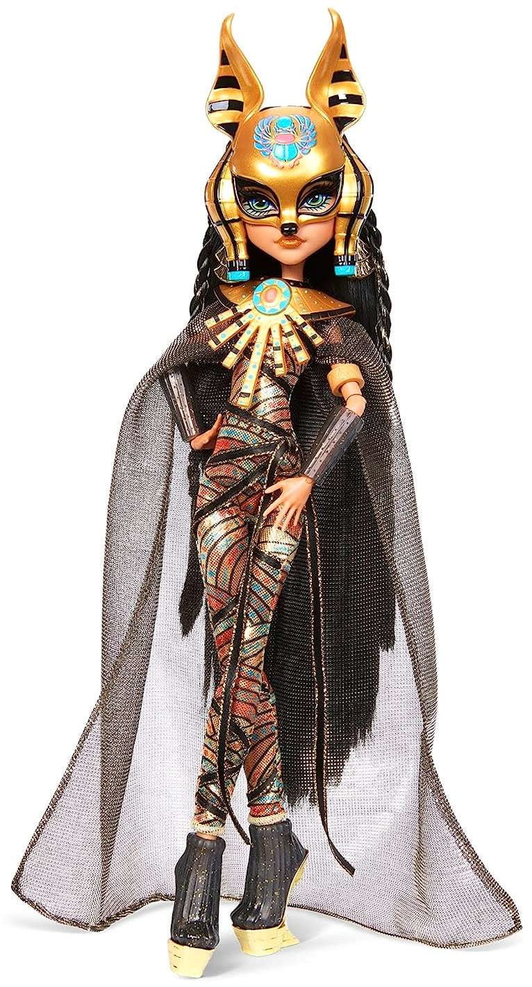 Monster High Haunt Couture Cleo De Nile Doll with Golden Bodysuit and Anubis Mask - Walmart.com