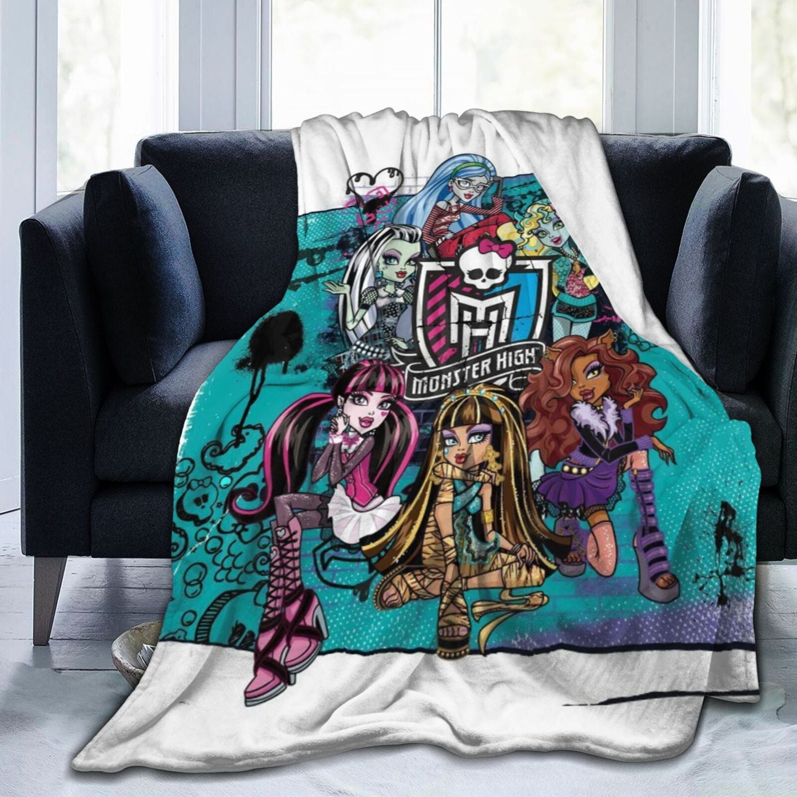 Monster High High throw blanket, soft, light and comfortable all-season ...